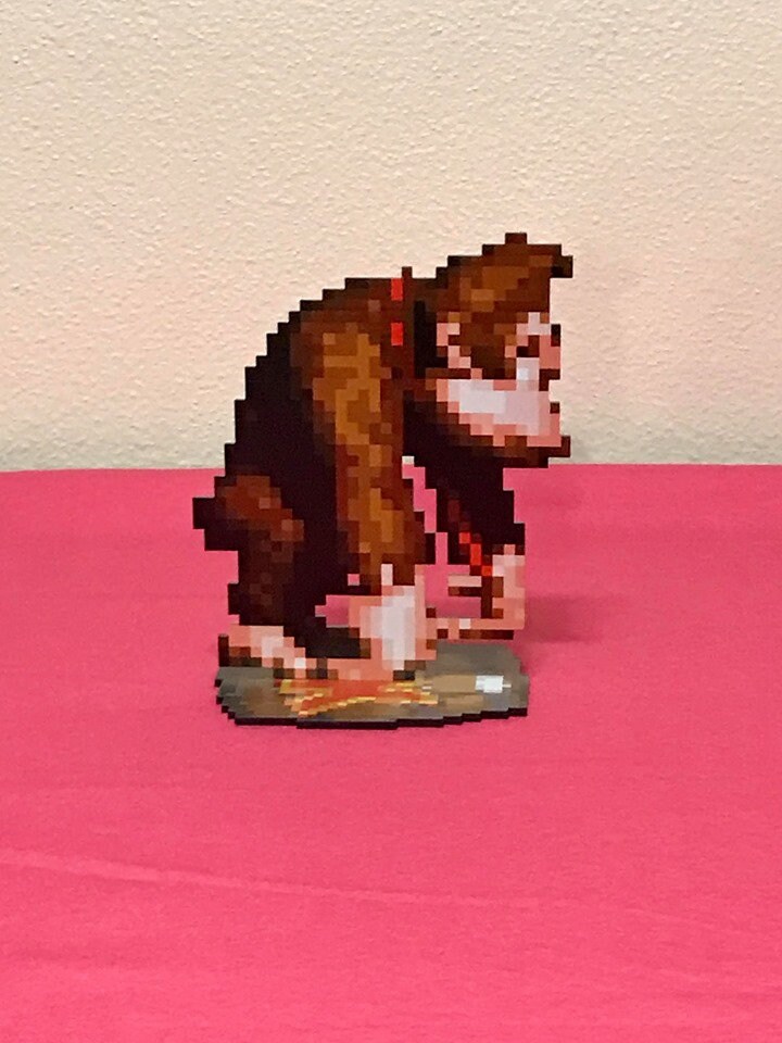 Donkey Kong Country Sprites Super Nintendo Inspired | Etsy UK
