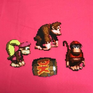 Donkey Kong Country Sprites Super Nintendo Inspired | Etsy Canada