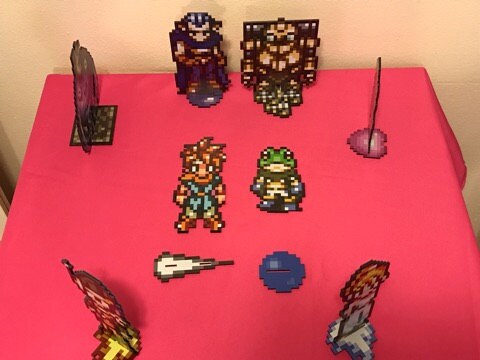 Chrono Trigger Sprites Super Nintendo Inspired | Etsy Canada