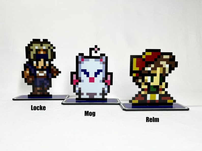 Final Fantasy 6 Sprites Super Nintendo Video Game Inspired - Etsy Canada
