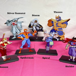 Marvel Vs Capcom 2 Sprites - Arcade Video Game Inspired - Etsy