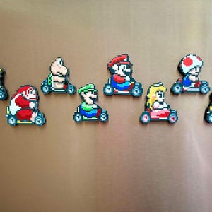 Mario Kart Inspired Mini Magnets - Etsy
