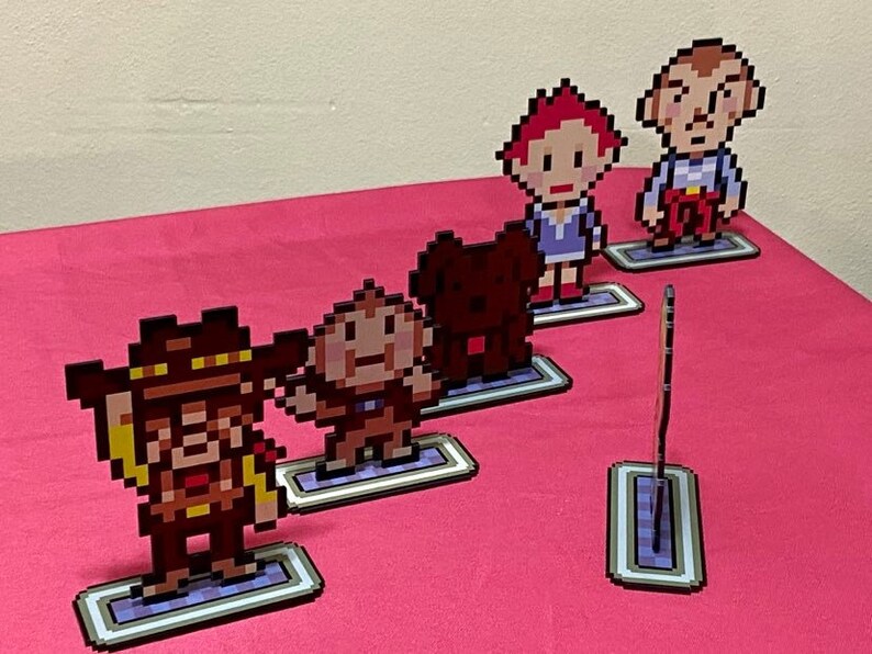Mother 3 Sprites Game Boy Advance Video Game Inspired - Etsy
