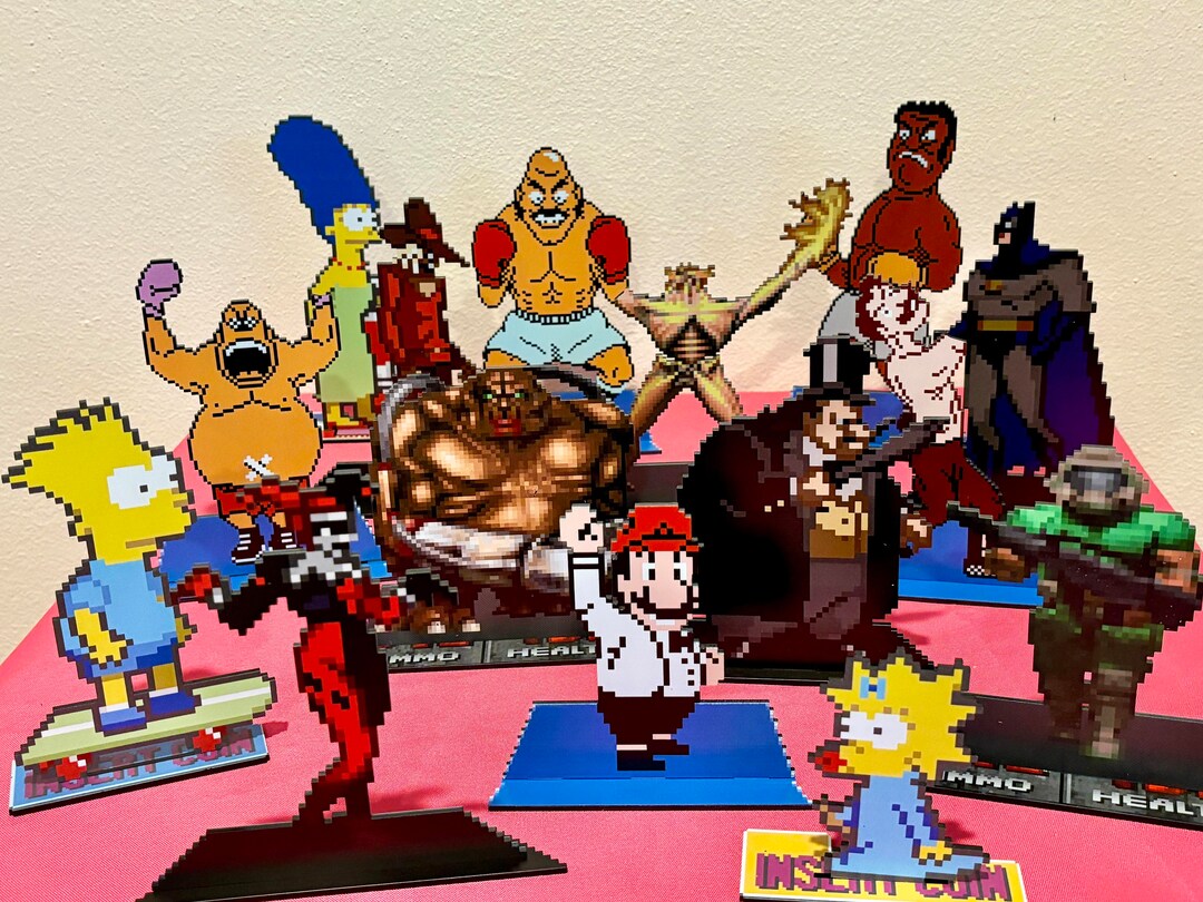 CLEARANCE / DAMAGED Batman, Doom, Punch Out, & Simpsons Inspired ...