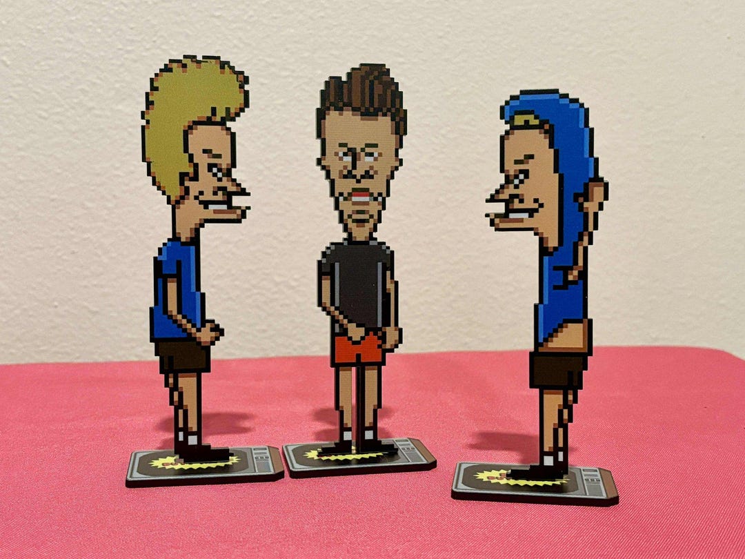 Beavis & Butt-head Sprites - Video Game Inspired - Etsy