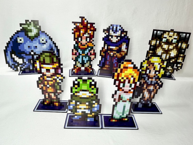 Chrono Trigger Sprites Super Nintendo Inspired - Etsy
