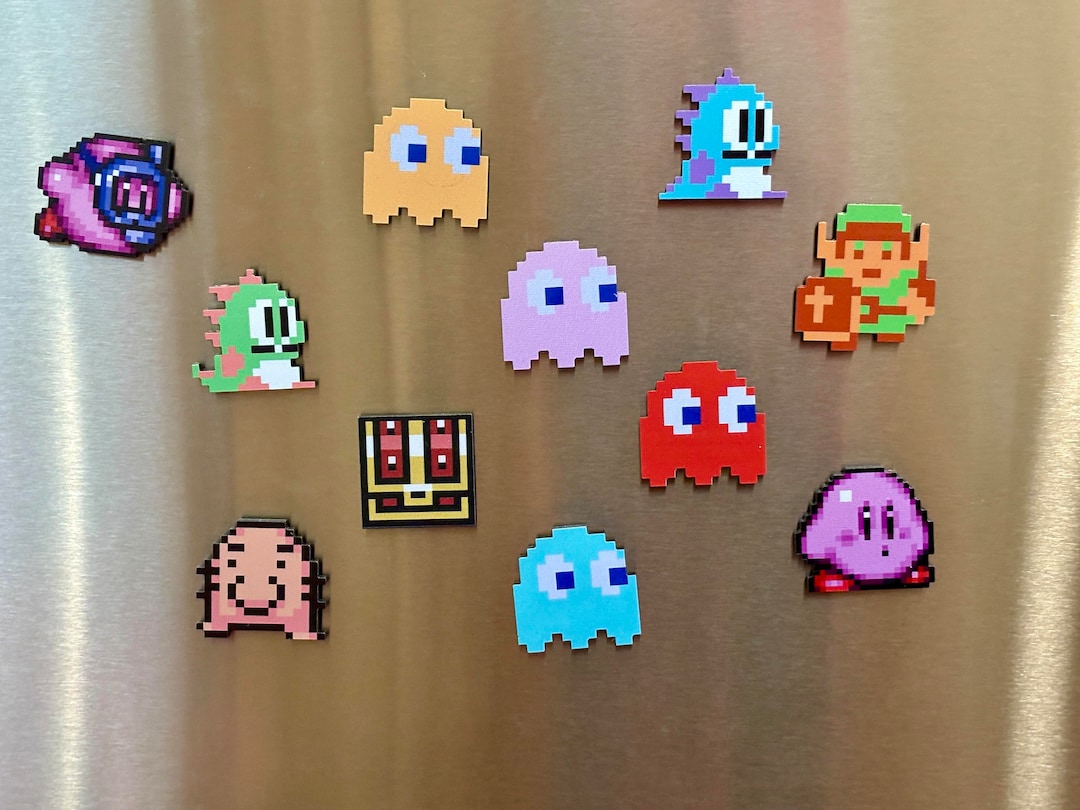 Video Game Inspired Mini Magnets - Etsy