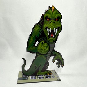 Rampage Arcade Sprites - Video Game Inspired - Etsy