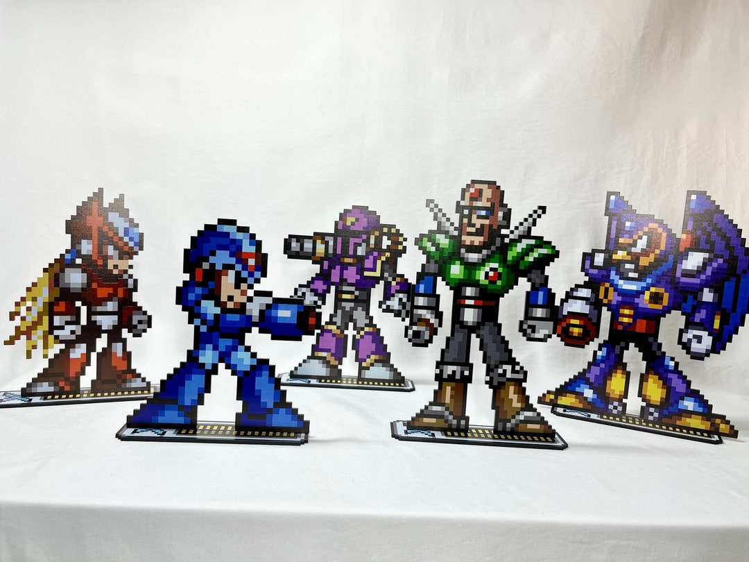 Mega Man X Sprites Inspiré du jeu vidéo Nintendo - Etsy Canada