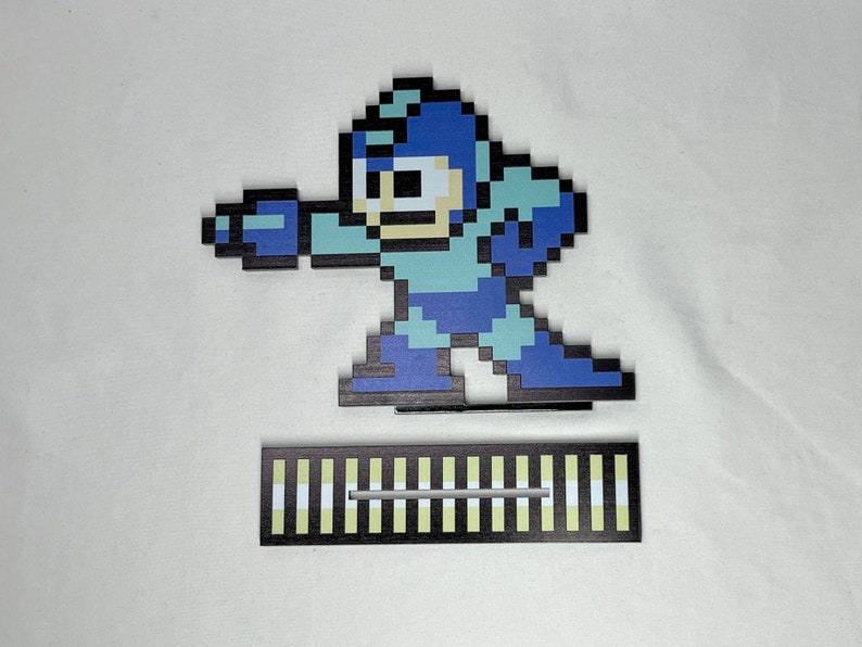 Mega Man Sprites Nintendo Video Game Inspired - Etsy
