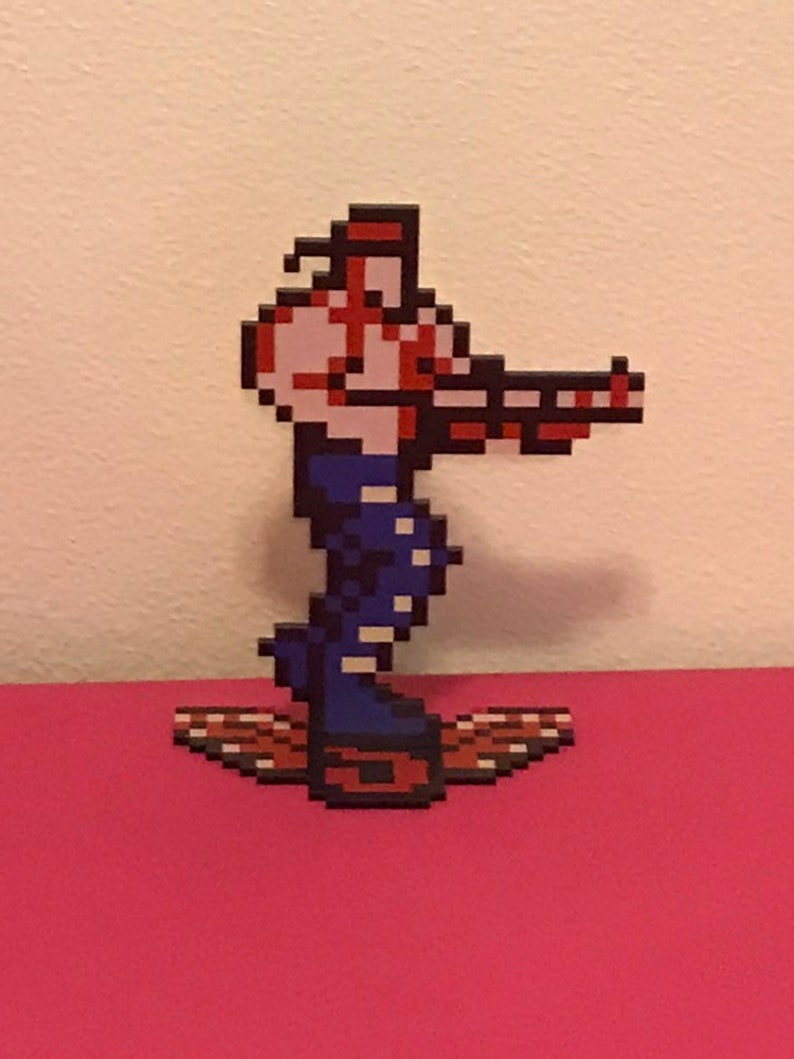 Contra Blue & Red Sprites Bill Rizer and Lance Bean | Etsy