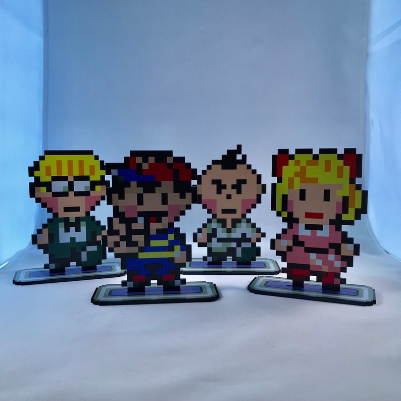 Earthbound Sprites Super Nintendo Inspired | Etsy