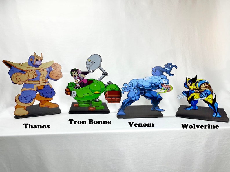 Marvel Vs Capcom 2 Sprites Arcade Video Game Inspired - Etsy