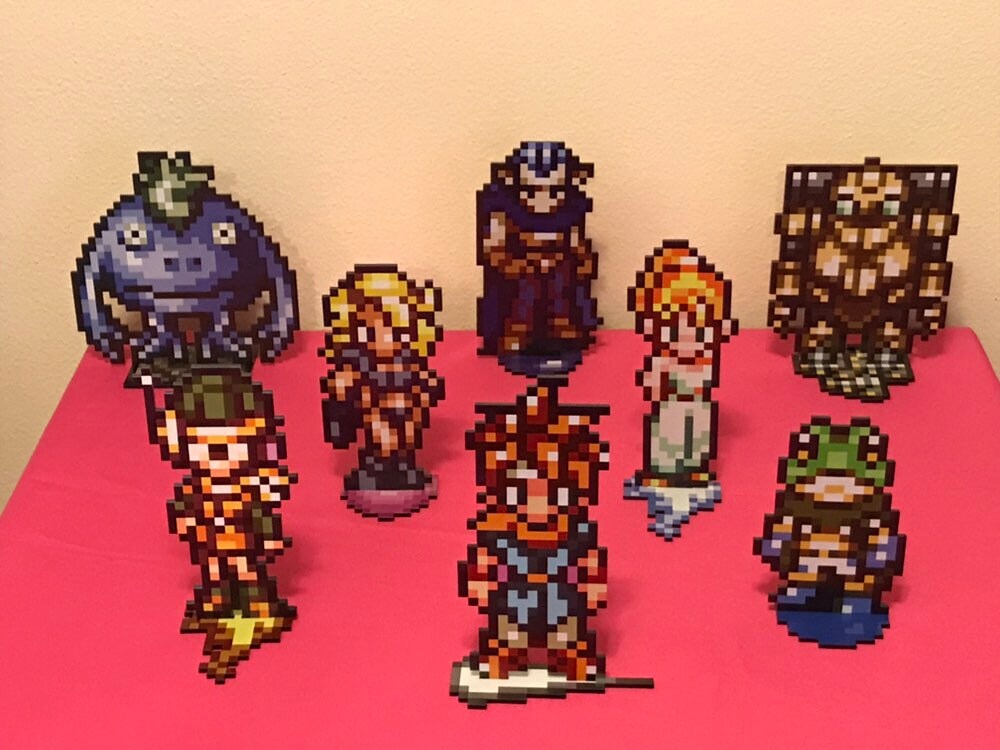 Chrono Trigger Sprites Super Nintendo Inspired | Etsy Canada