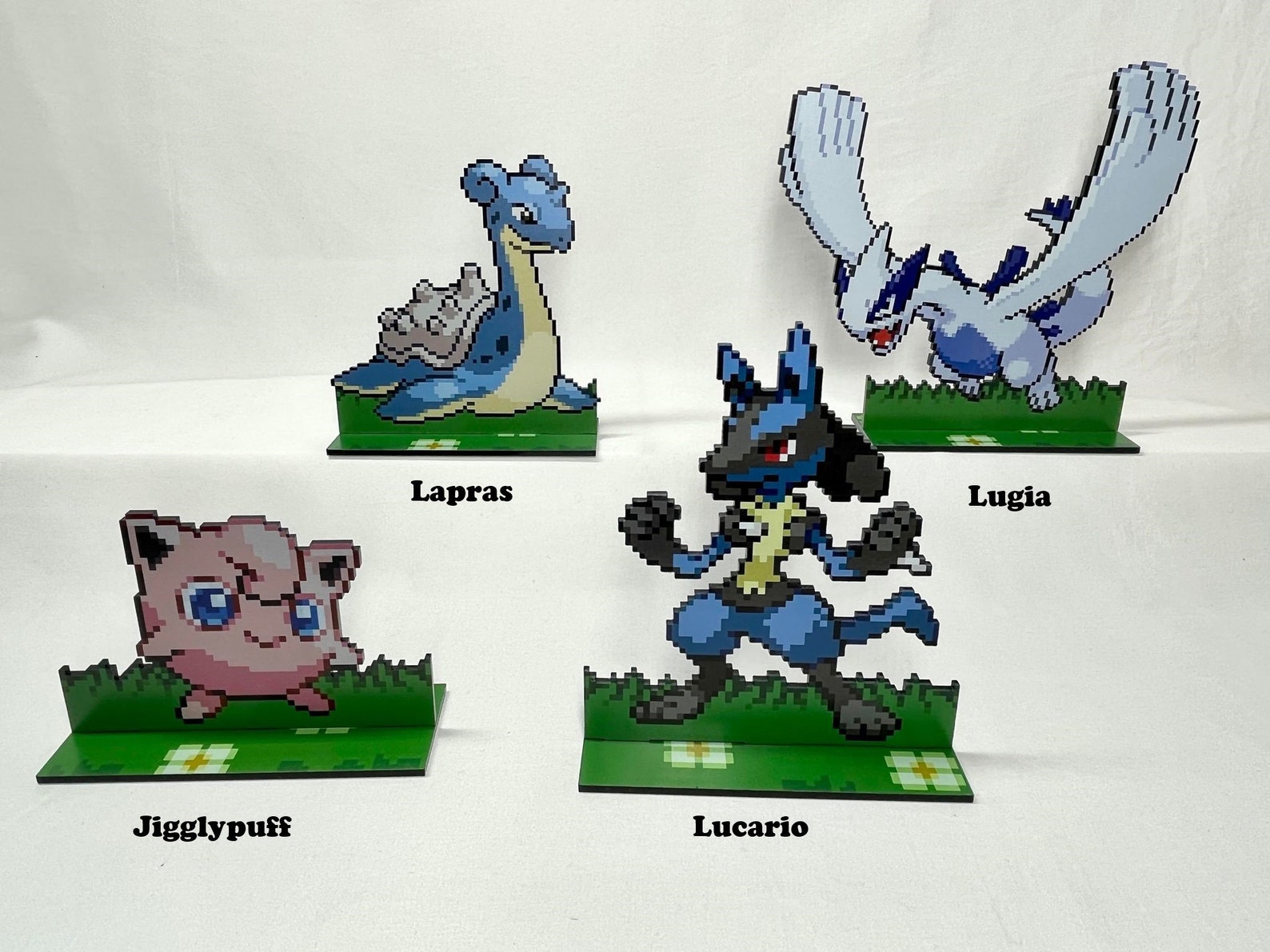 Pokemon Sprites Nintendo Video Game Inspired Pixel Art - Etsy