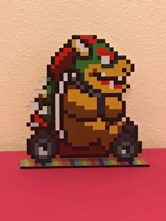 Minecraft Pixel Art Mario Kart