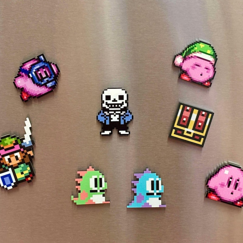 Mini Video Game Magnets - Etsy