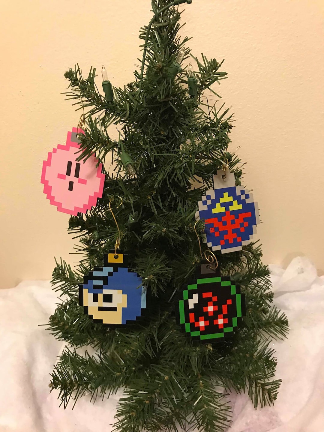 Round Video Game Christmas Ornaments Nintendo Inspired - Etsy