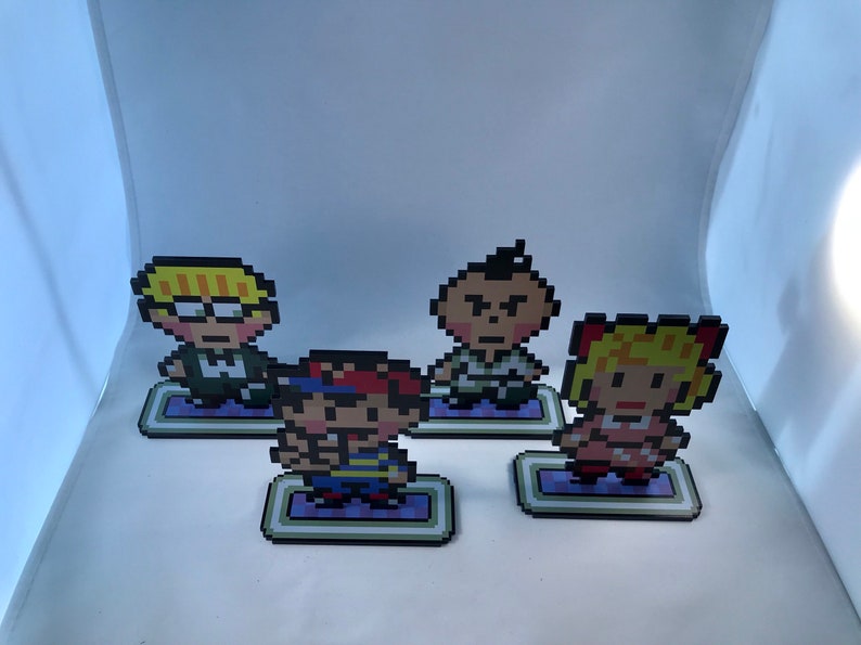 Earthbound Sprites Super Nintendo Inspired | Etsy