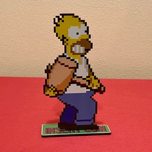 The Simpsons Arcade Sprites - Video Game Inspired - Etsy