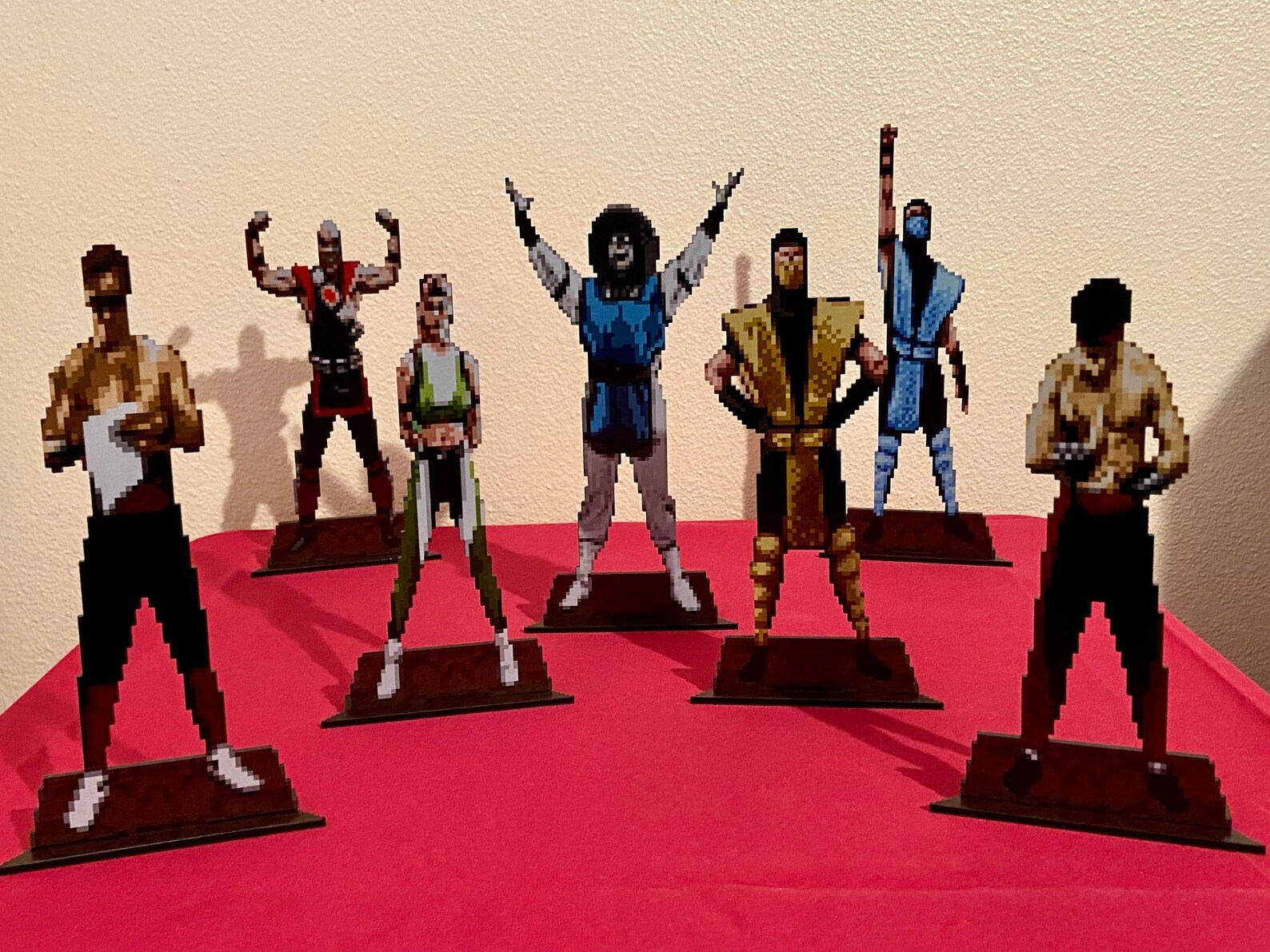 Mortal Kombat Sprites Arcade Video Game Inspired | Etsy