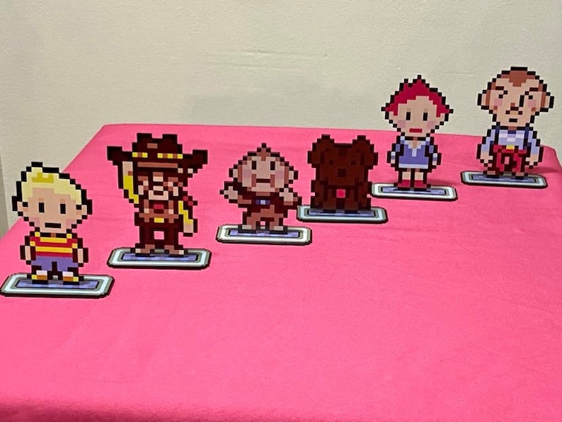 Mother 3 Sprites Game Boy Advance Video Game Inspired - Etsy