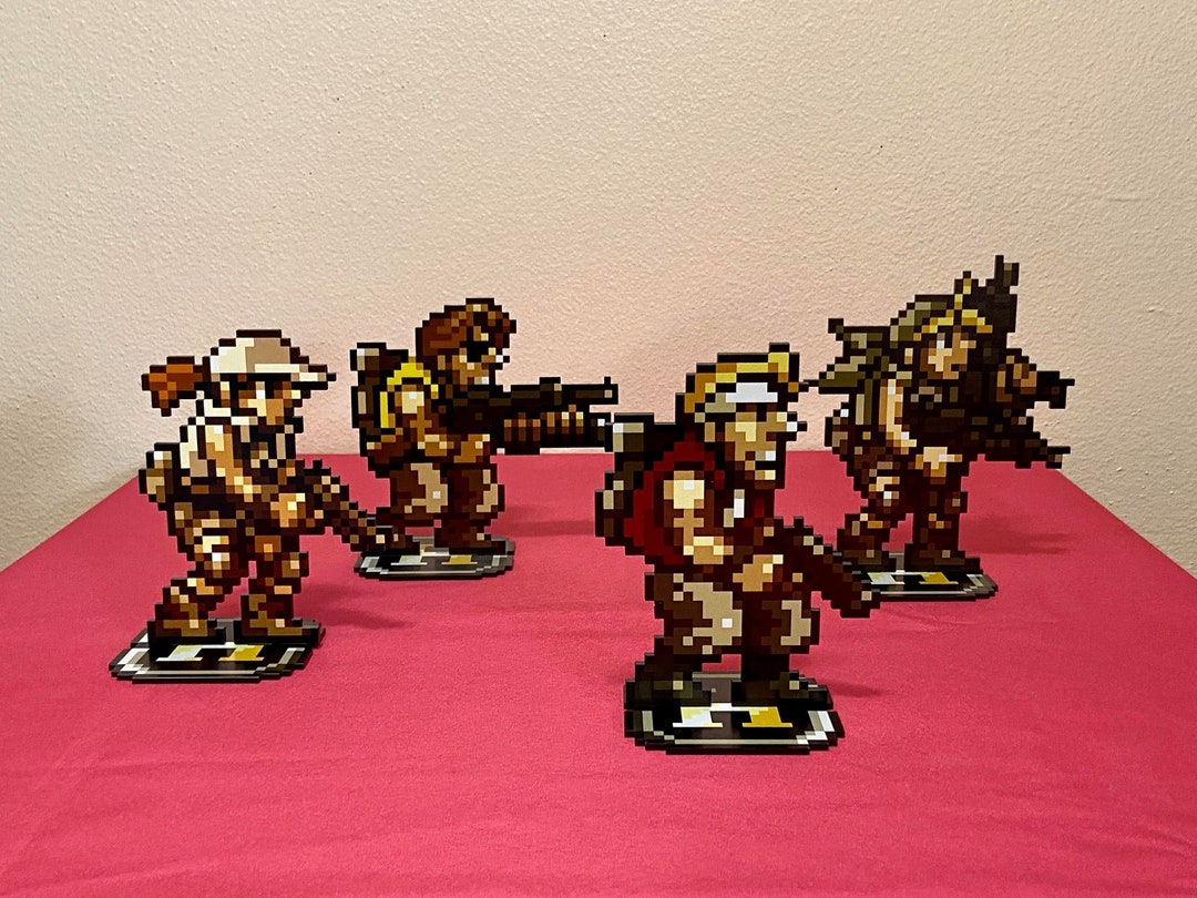 Metal Slug Sprites - Video Game Inspired Pixel Art - Etsy