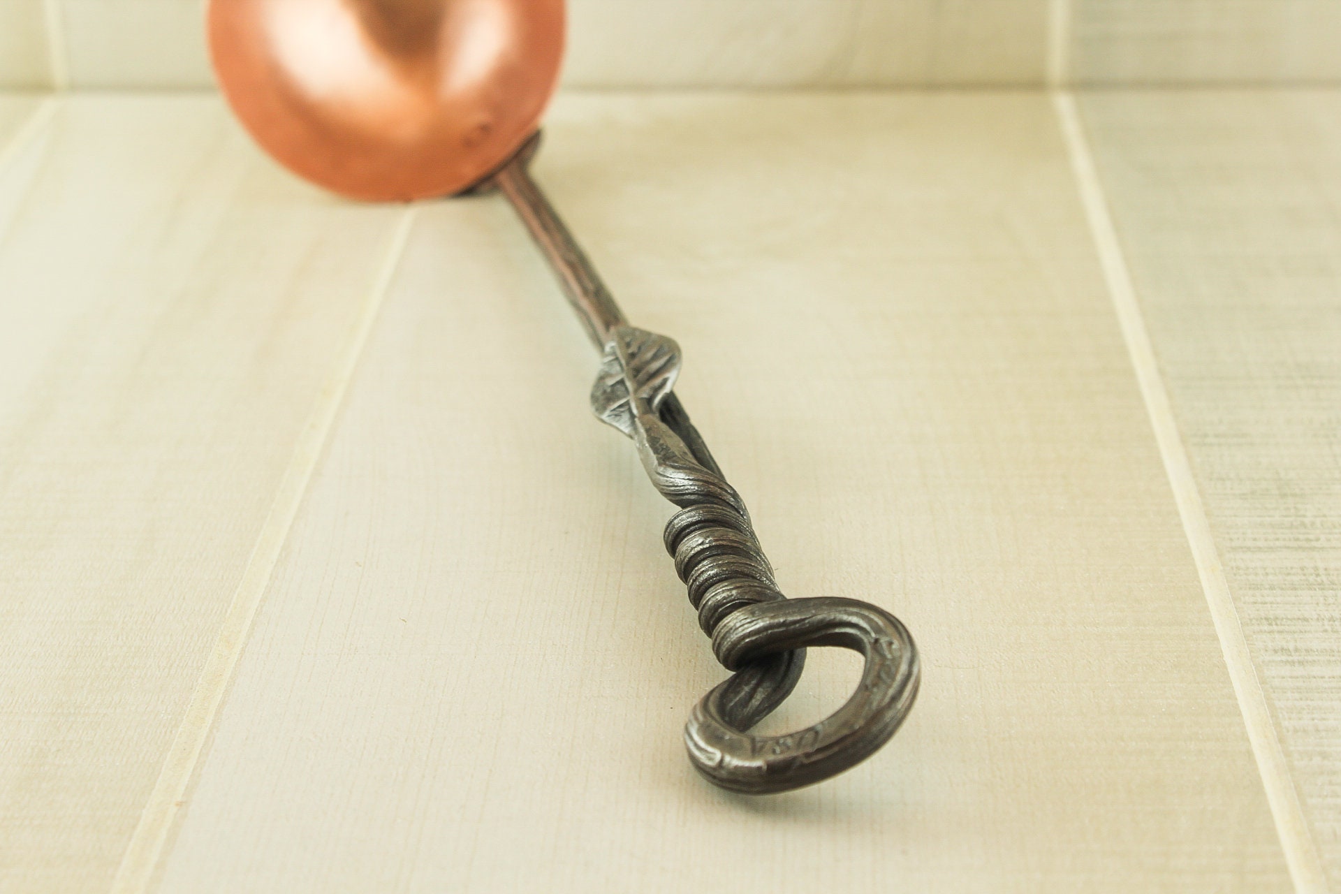 Hand Forged Copper Ladle - Etsy