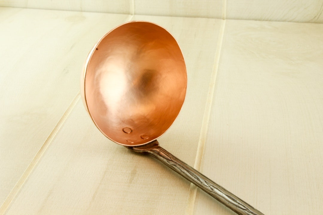 Hand Forged Copper Ladle - Etsy