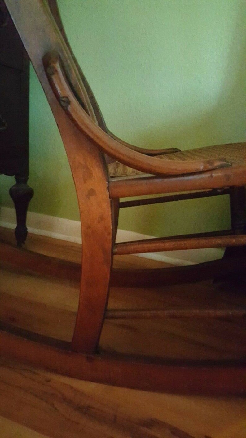 LOCAL PICKUP ONLY Victorian 1800's Rocking Chair Walnut - Etsy