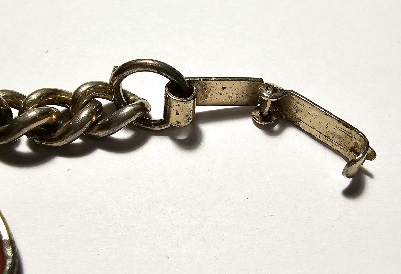 Vintage 1940s Florida Charm Bracelet, Travel Souvenir, Lake View Shield ...