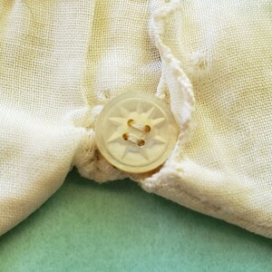 Antique Baby Bibb Bib 1932 With Candle Wicking / French Knots in ...
