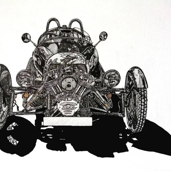 Three Wheelers - Etsy
