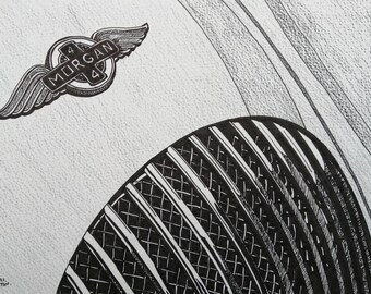 Mg Tf Drawing Original A4 Size Hand-drawn Drawing not a - Etsy