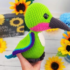 Hummingbird, Hummingbird Crochet Pattern, Crochet Pattern, Pattern ...