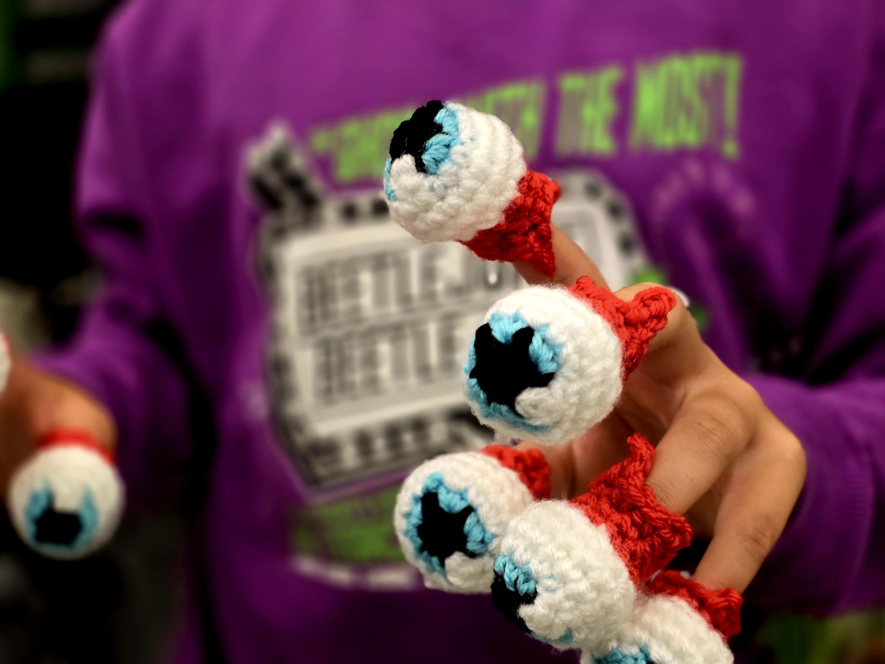 Eyeball Crochet Pattern, Crochet Pattern, Eyeball, Crochet Eyeballs ...