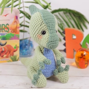 Parasalphosaurus, Dinosaur Crochet Pattern, Crochet Pattern, Crochet ...