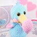 Dodo Bird, Dodo Bird Doll, Dodo Bird Toy, Crochet Dodo Bird, Crochet ...