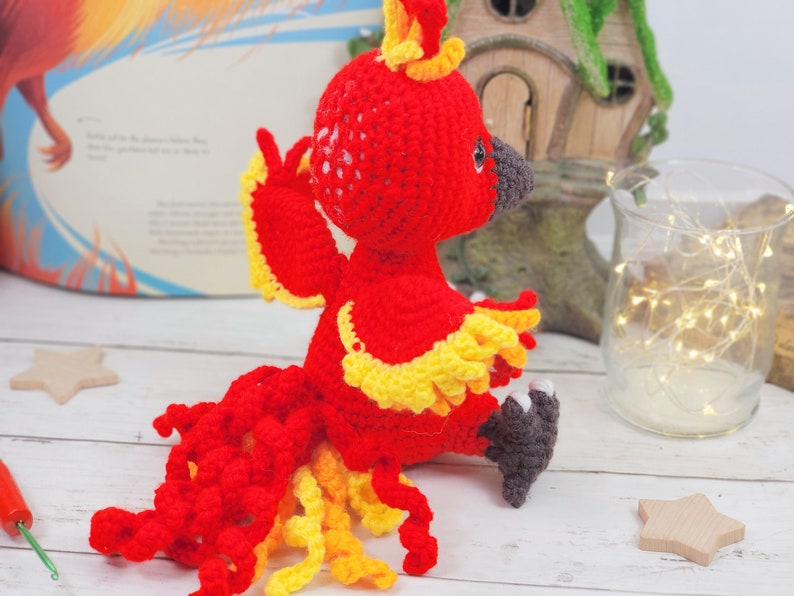 Phoenix Crochet Pattern Crochet Pattern Crochet Pattern - Etsy