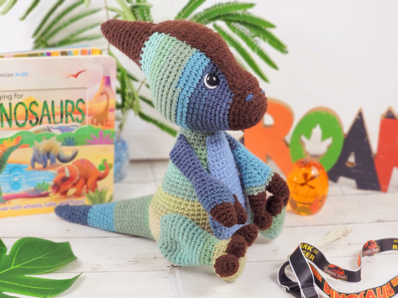 Parasalphosaurus Dinosaur Crochet Pattern Crochet Pattern - Etsy