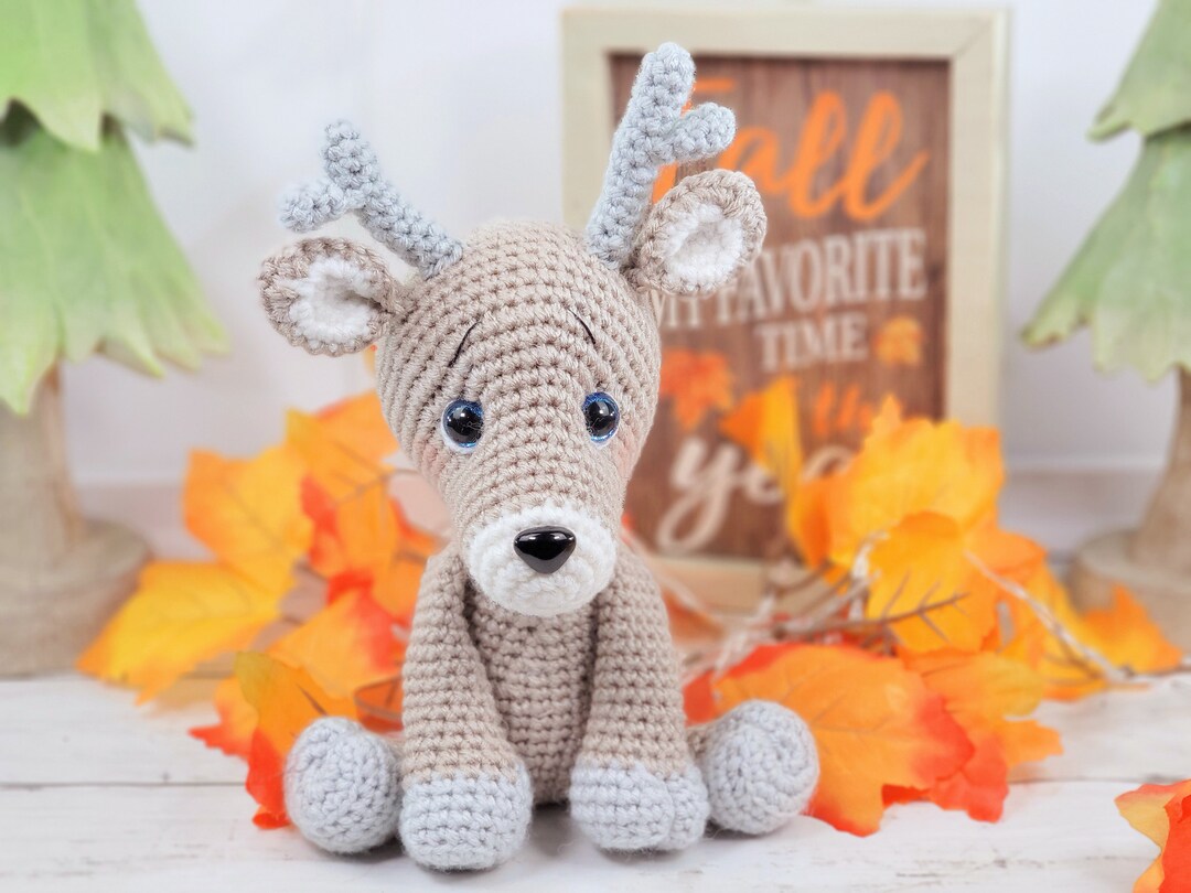 Deer, Deer Crochet Pattern, Crochet Pattern, Amigurumi, Pattern ...