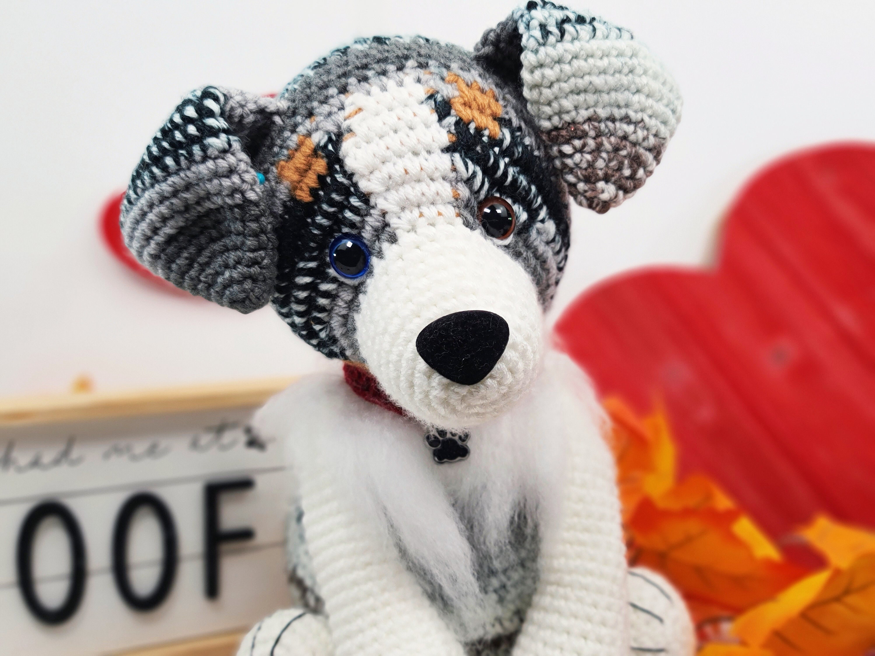 Australian Shephard Crochet Pattern Crochet Pattern - Etsy UK