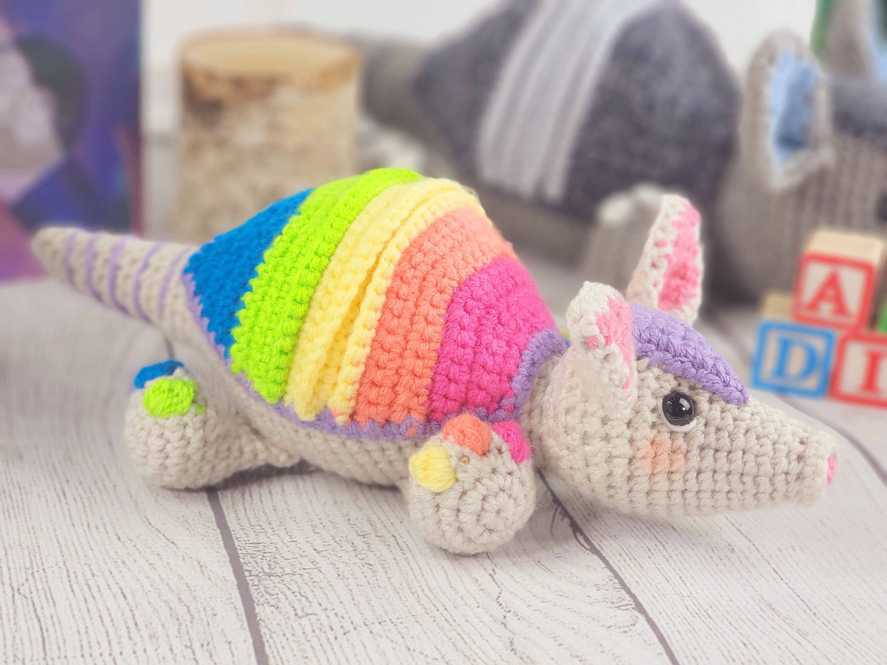 Armadillo Armadillo Pattern Crochet Pattern Amigurumi - Etsy