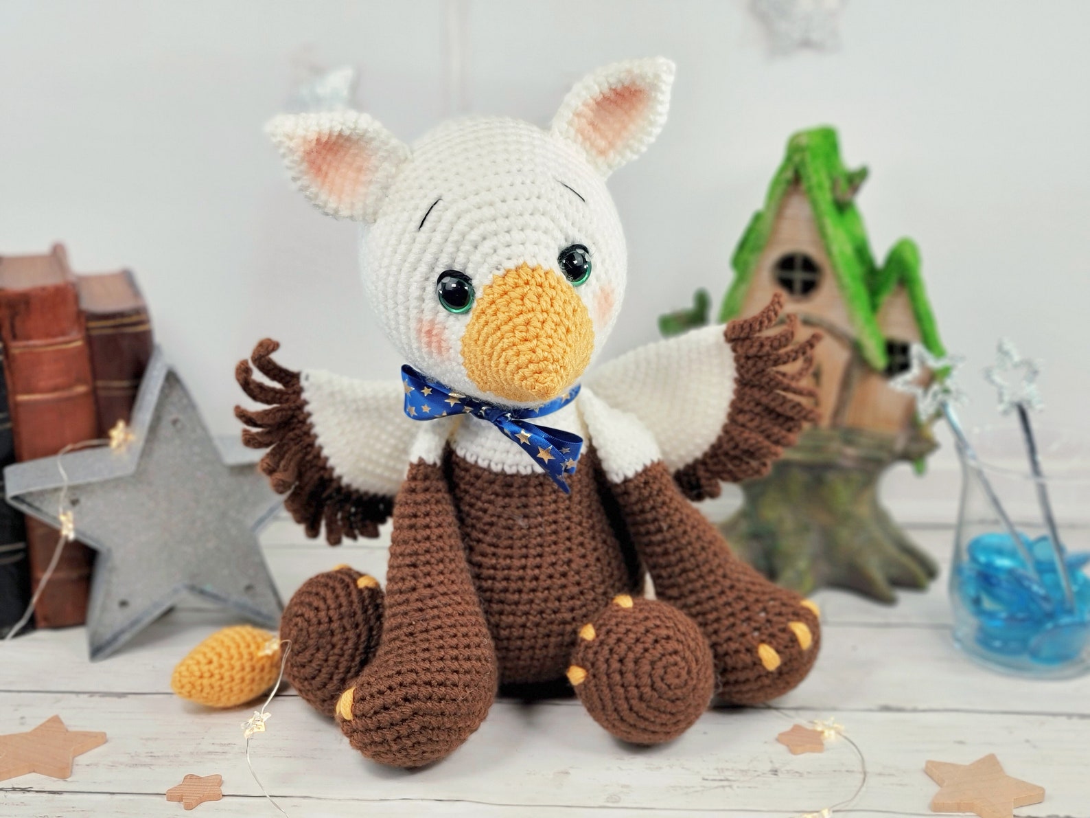 Griffin Crochet Pattern Crochet Griffin Amigurumi Griffin - Etsy Norway