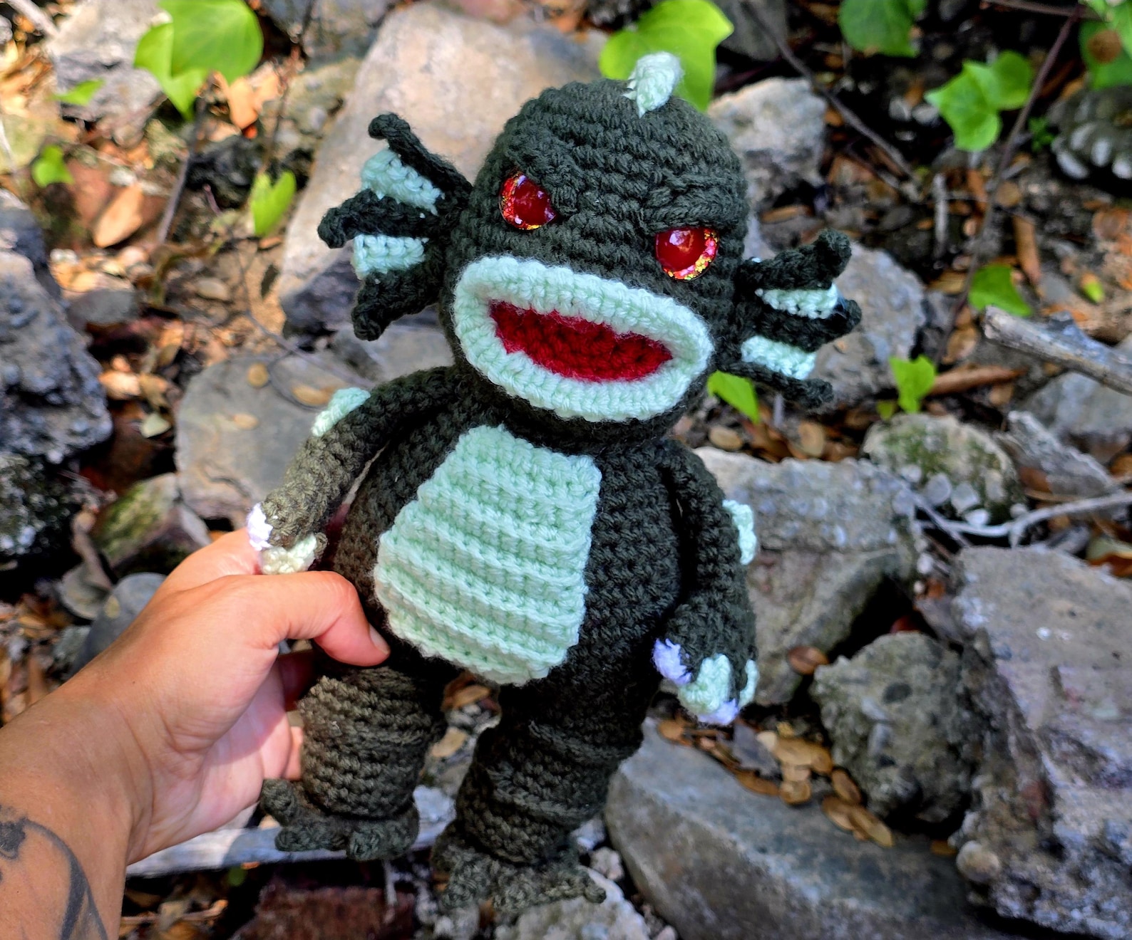 Monster Crochet Pattern, Crochet Monster, Monster Pattern, Crochet ...