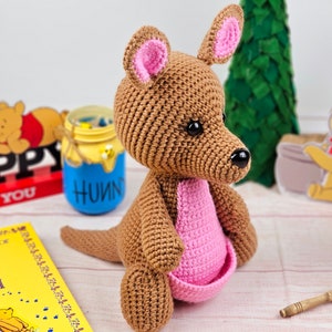 Kangaroo Crochet Pattern, Crochet Pattern, Crochet Kangaroo, Kangaroo ...