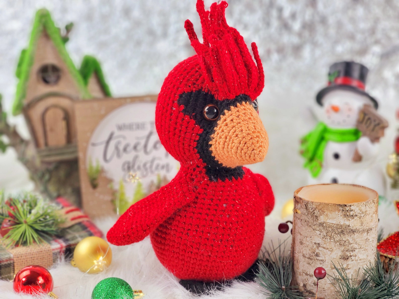 Cardinal Cardinal Crochet Pattern Crochet Pattern - Etsy
