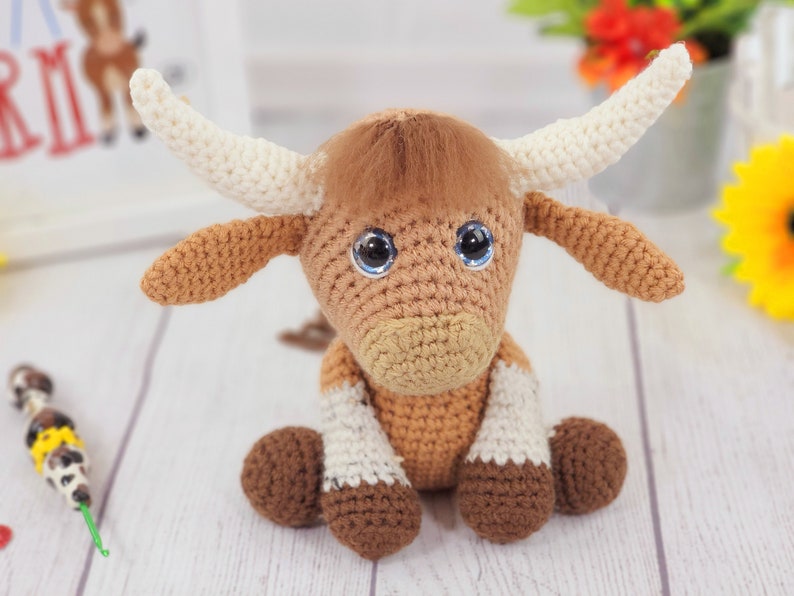 Mini Bison Mini Bison Crochet Pattern Crochet Pattern - Etsy