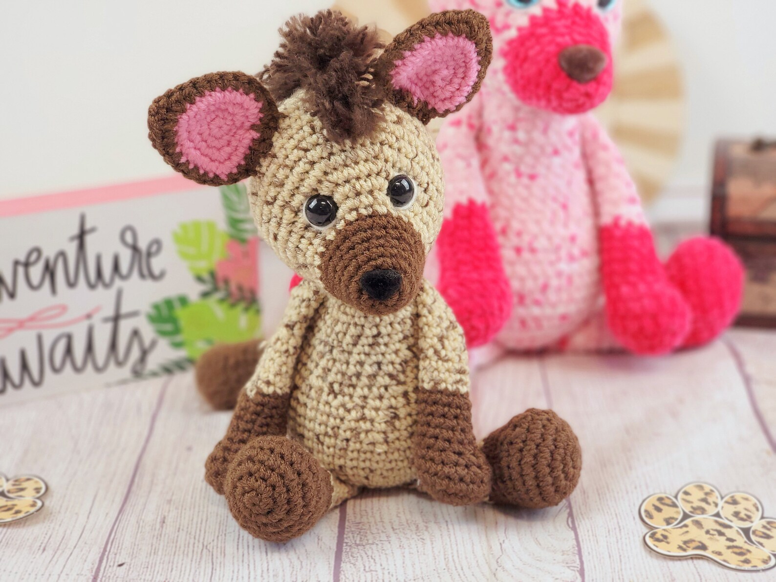 Hyena Crochet Pattern Crochet Hyena Amigurumi Hyena - Etsy