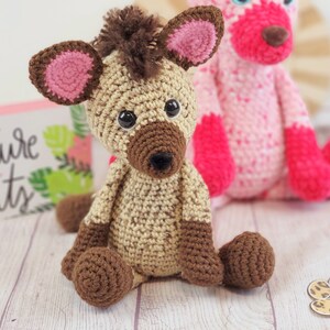Hyena Crochet Pattern, Crochet Hyena, Amigurumi, Hyena Pattern, Hyena ...